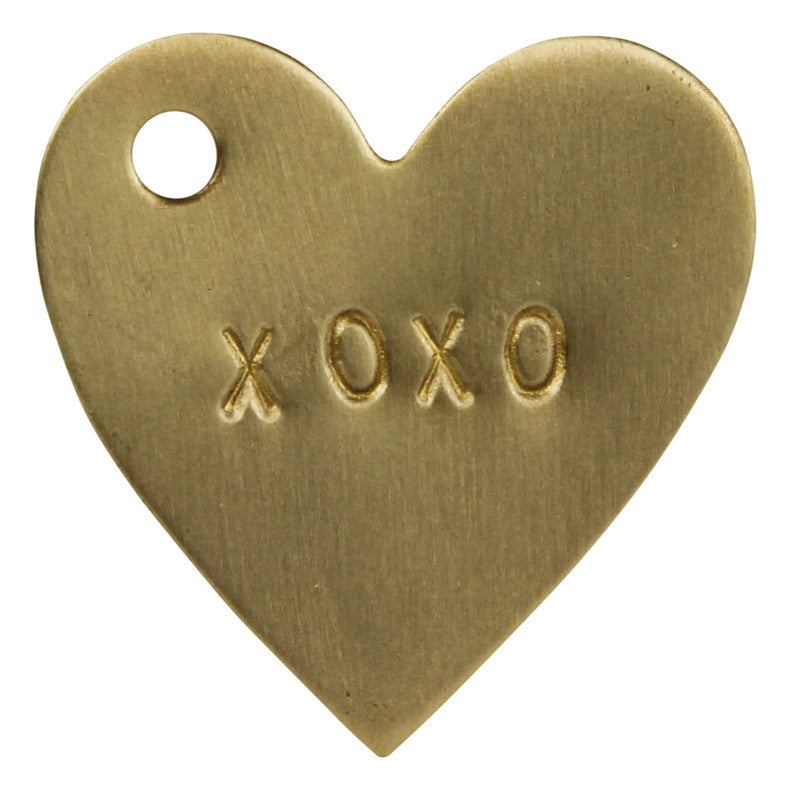 HomArt Brass Tag - XOXO– AREO